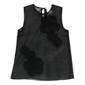 Cecilie Bahnsen Femme, Tops, Noir, Taille: 38 FR Alba Top