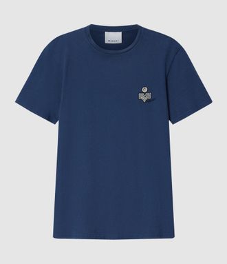 Isabel Marant Tee Shirt Homme Honore Navy