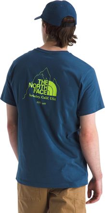 The North Face NF0A894ZHDC M BINER Graphic 4 Tee T-Shirt Herren Shady Blue Größe XXL