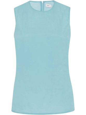 Rosetta Getty débardeur à col rond - Bleu