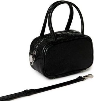 Au Printemps Paris Trennte Handtasche - schwarz