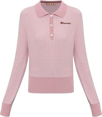 Marni Femme, Pulls, Rose, Taille: 38 FR Polo Chemises
