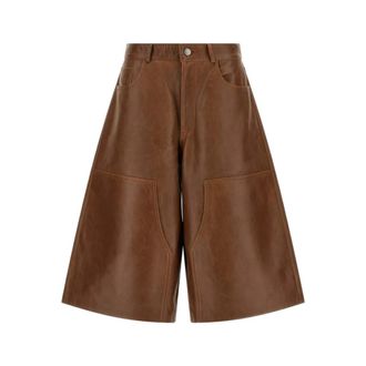 Haikure Lederhose - - Trousers - Damen - Braun - W27