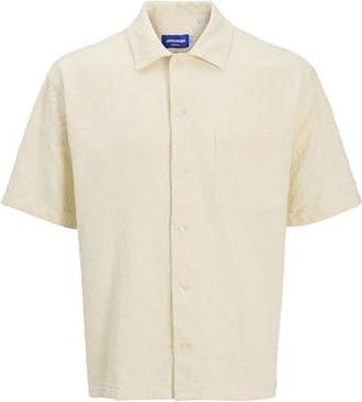 Jack & Jones Jortavira Texture T-Shirt SS pour Homme, Bronze, XL