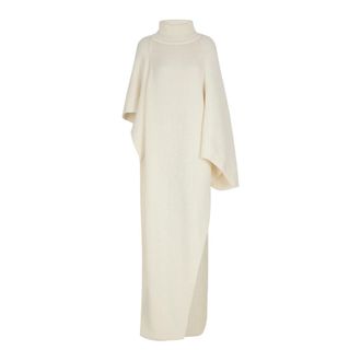 Balmain Femme, Vestes, Blanc, Taille: ONE Size Cape en maille asym&eacute;trique
