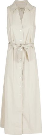 Woolrich Femme, Robes, Beige, Taille: 42 FR Cotton Poplin Shirt Dress