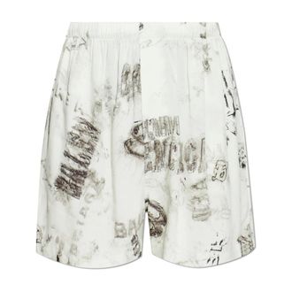 Balenciaga Herren, Shorts, Grau, SGr&ouml;&szlig;e