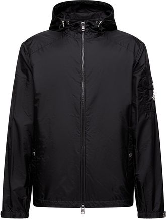 Moncler Moncler Veste De Pluie &Agrave; Capuche Etiache, Homme, Noir, Taille: 2