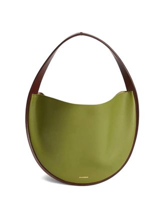 Jil Sander Sac Port&eacute; &Eacute;paule - Vert