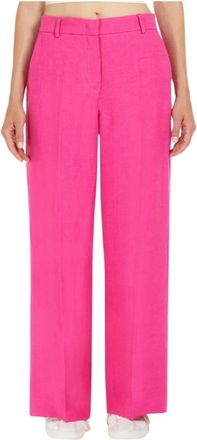 Max Mara Femme, Pantalons, Rose, Taille: 40 FR Wide Pantalons