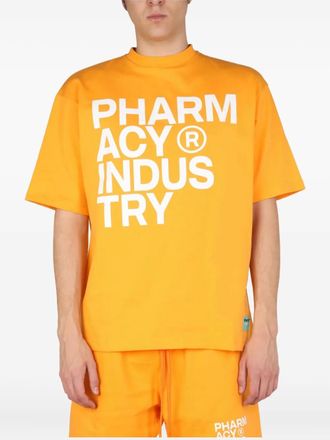 Pharmacy Industry t-shirt &agrave; logo - Orange
