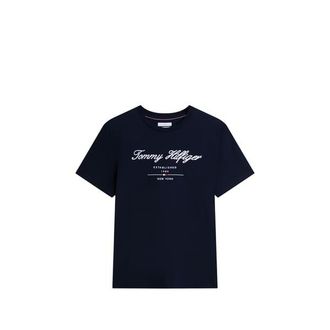 Tommy Hilfiger T-shirt manches courtes logo brod&eacute;