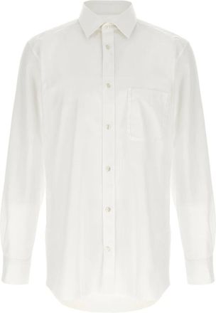 Maison Margiela Homme, Chemises, Blanc, Taille: XL Chemise &agrave; poche