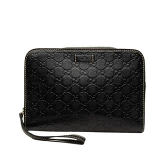 Gucci Pre-owned Vintage Clutch - Femme - Pre-owned - Noir - Taille: ONE Size