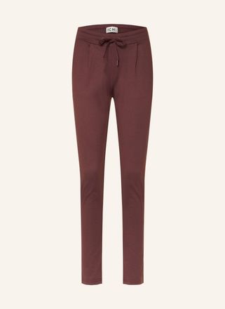 Ichi Jerseyhose Ihkate Im Jogging-Stil lila