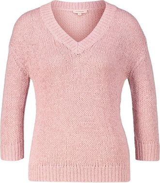 Katestorm Damen Strickpullover aus Bändchengarn