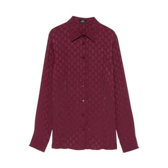 Etro Femme, Blouses et Chemises, Rouge, Taille: 36 FR Camisa