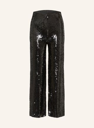 Miss Goodlife Miss Goodlife Marlenehose Mit Pailletten schwarz