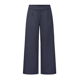 Ichi Ichi, Femme, Pantalons, Bleu, Taille: 44 FR Wide Pantalons