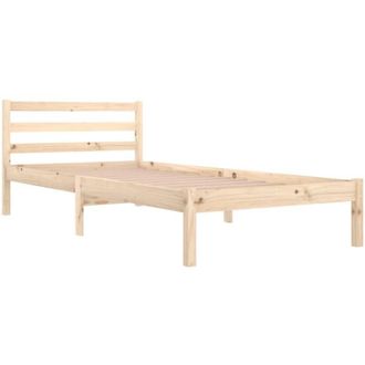 vidaXL Massivholzbett Kiefer 90x200 cm Vidaxl
