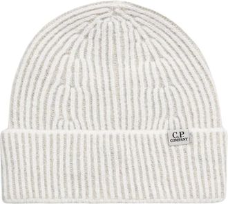 C.P. Company C.p. Company - Bonnet c&ocirc;tel&eacute; - unisex - Accessoires - Blanc - Taille: ONE Size
