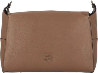 Ermanno Scervino Femme, Sacs, Brun, Taille: ONE Size Large Hobo Victoria