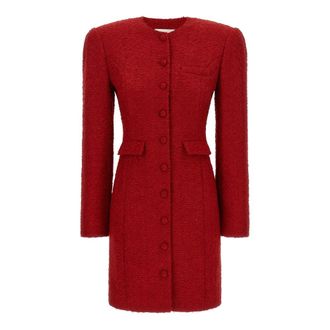 Magda Butrym Femme, Robes, Rouge, Taille: 36 FR Robe blazer courte 35