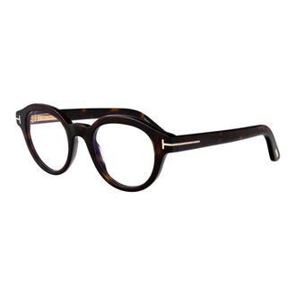 Tom Ford unisex, Accessoires, Brun, Taille: 49 MM Lunettes Optiques