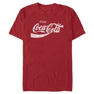 Coca Cola Ware Coke Classic pour homme, rouge cardinal, Taille M