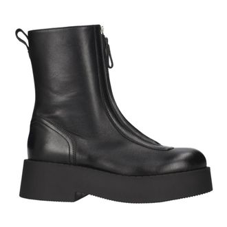 Premiata Zip Platform Boots - - Shoes - Damen - Schwarzk - 41 EU