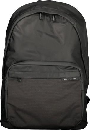 Tommy Hilfiger Homme, Sacs, Noir, Taille: ONE Size Sac &agrave; Dos Homme Noir Style Urbain