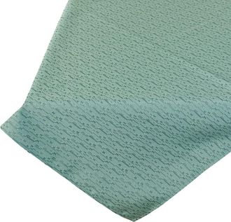 Matches 21 Tischdecke Kate 90 x 90 cm Outdoor-Strukturjacquard Grün abwaschbar & pflegeleicht Polyester