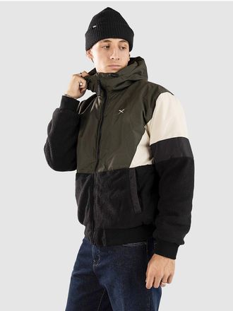 Iriedaily Get On Deck Jacke black olive