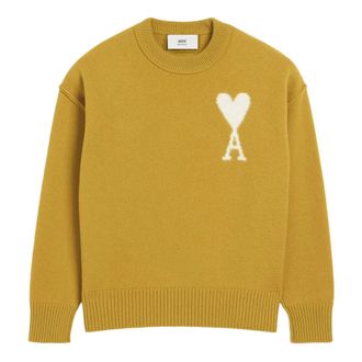 Ami Herren, Strickwaren, Gelb, MGr&ouml;&szlig;e