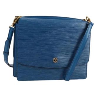 Louis Vuitton Sac bandouli&egrave;re doccasion - Femme - Pre-owned - Bleu - Taille: ONE Size