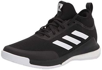 adidas Adidas Crazyflight Chaussures dint Rieur pour Femme, Noir/Blanc/Noir., 7.5