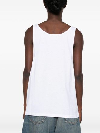 Stella McCartney Graphic Slogan Print Tank Top - White
