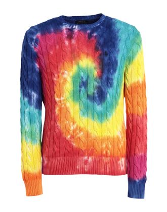 Ralph Lauren TIE-DYE CABLE-KNIT SWEATER
