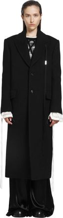 Ann Demeulemeester Aldina Beaver Wool Coat