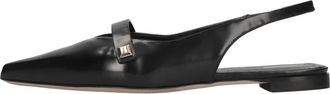 Max Mara Femme, Chaussures, Noir, Taille: 37 EU Ballerines Slingback