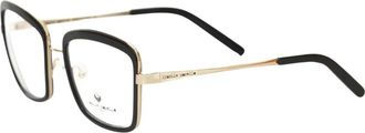 Frankie Morello Femme, Accessoires, Noir, Taille: ONE Size Square Eyeglasses