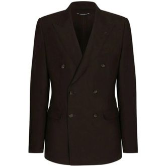 Dolce & Gabbana Braune Jacken - - Jackets - Herren - Braun - L