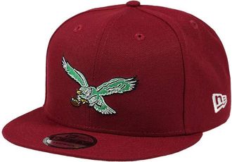 New Era Philadelphia Eagles Red Throwback Edition 9Fifty Snapback Cap - NFL Kappe