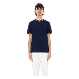 Lacoste Homme, Tops, Bleu, Taille: XL Classic Fit Piquet Tee