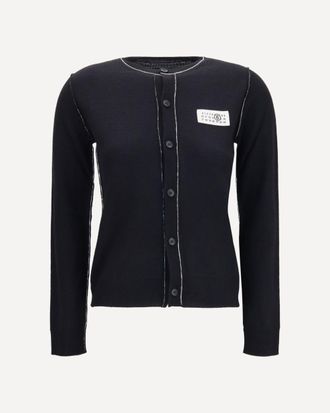 Maison Margiela Wool blend button Cardigan Female S