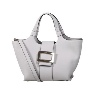 Roger Vivier Belle Vivier Shopping Mini Bag - - Bags - Damen - Grau - ONE SIZE