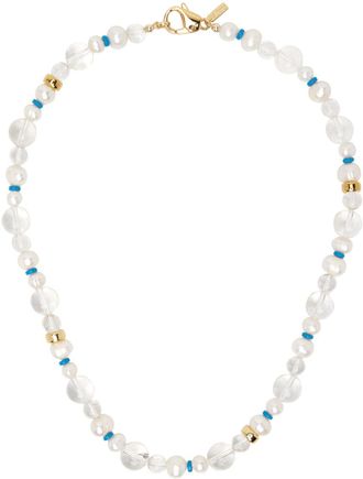 &Eacute;liou SSENSE Exclusive Transparent Moss Necklace