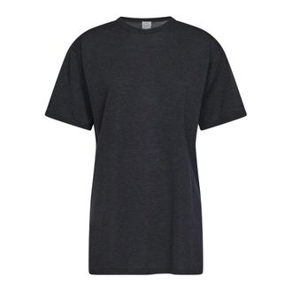 Toteme Tee Knit Fondante - - Tops - Damen - Grau - M