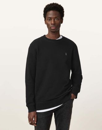 AllSaints Raven - Sweat ras de cou - Noir