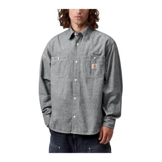 Carhartt Work in Progress L/S Painter Shirt - - Shirts - Herren - Grau - L